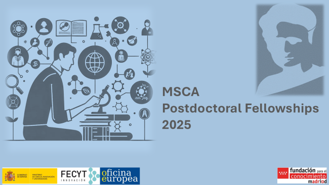 Sesiones informativas y documentación de apoyo convocatoria Proyectos Posdoctorales MSCA PF 2025 ...